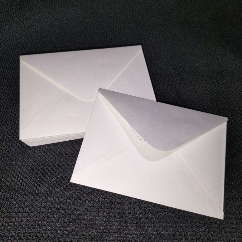 White Envelope 3R/4R Makapal 120gsm 30 pcs | Shopee Philippines