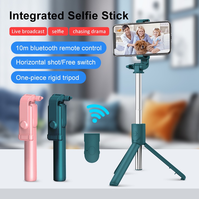 3in1 Selfie Stick Wireless Monopod Tripod With Bluetooth Shutter Remote ...
