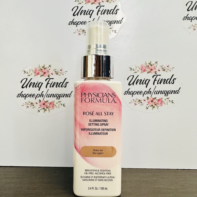 Physicians Formula Rosé All Day Serum Moisturizer Setting Spray ...