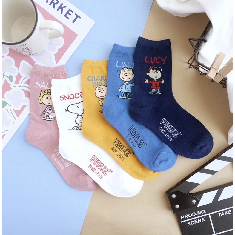 Korean Socks - Snoopy Icon Word Socks - Iconic Socks | Shopee Philippines