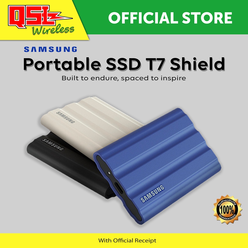 Samsung Portable SSD T7 Shield 1TB | 2TB | Shopee Philippines