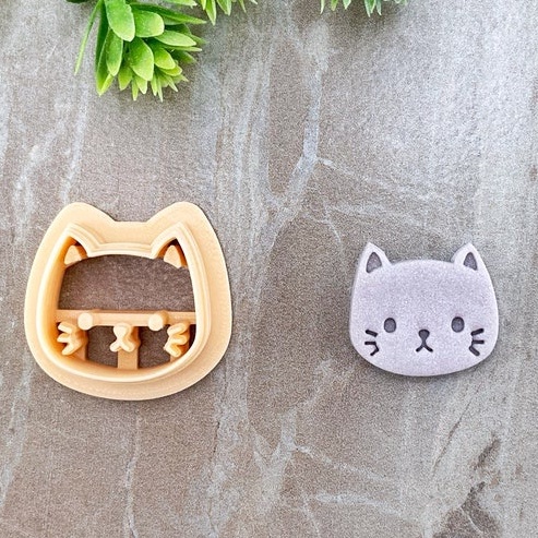 Detailed cat polymer cutter set (2 sizes) | Shopee Philippines