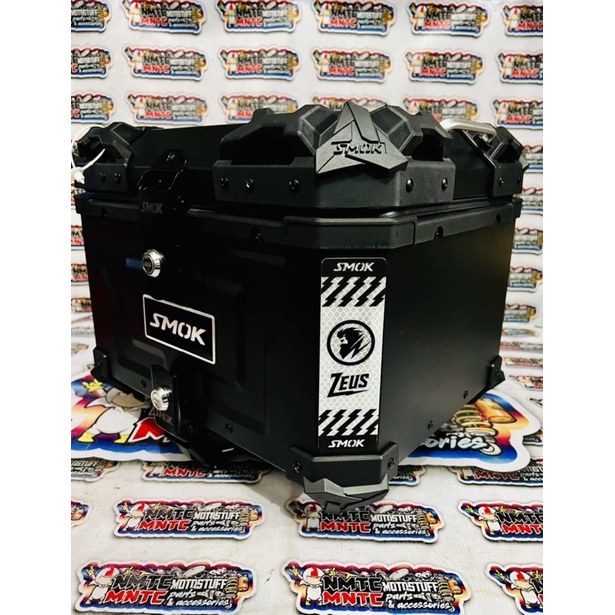 SMOK ALLOY TOP BOX POSEIDON/ZEUS V2 45LITERS W/BACKREST/LEATHER BLACK ...