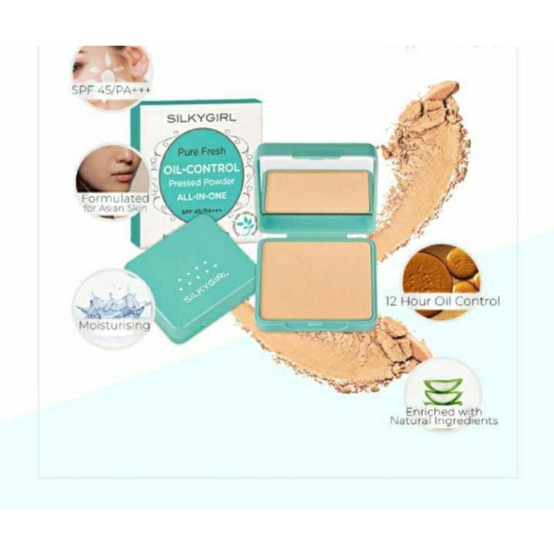 OIL CONTROL PRESSED POWDER (Natural) | Shopee Philippines