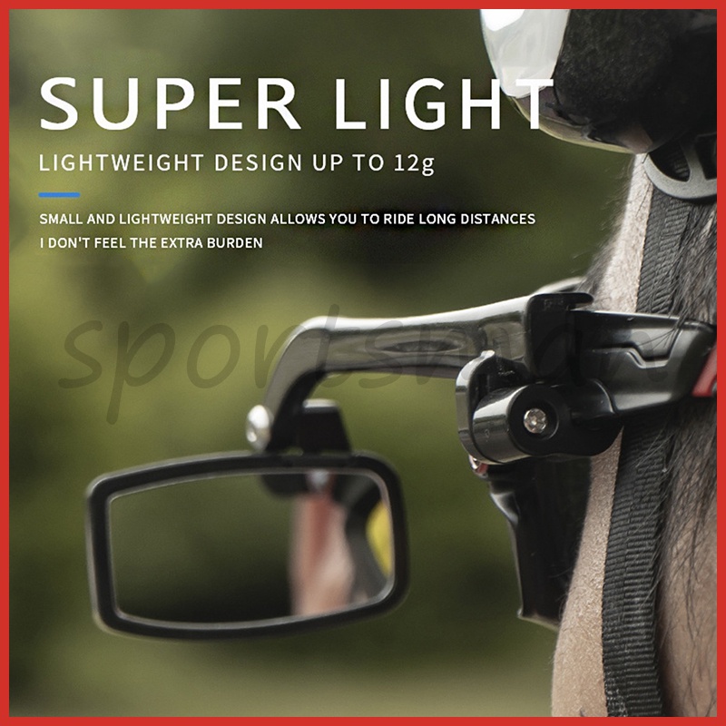 Bike Bicycle Cycling Riding Glasses Rear View Mirror 360 Rearview ...