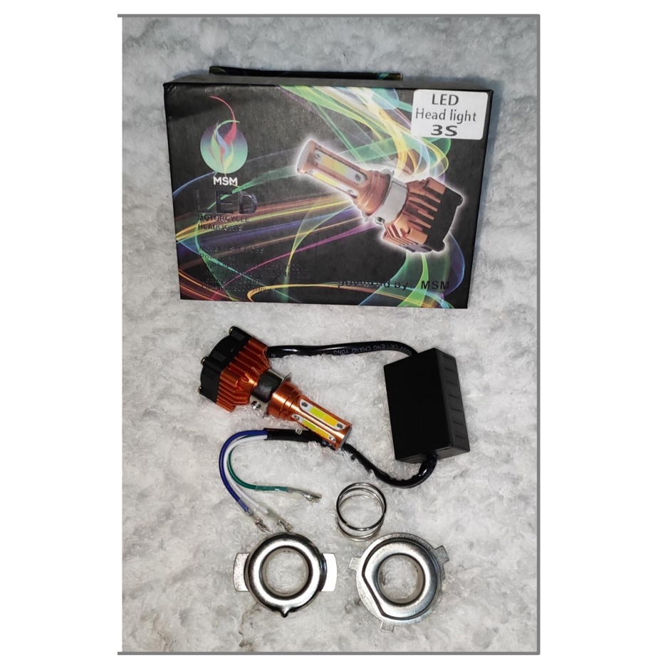 All weather Headlights, tri LED Headlight MSM White Yellow 45watts DC3S ...