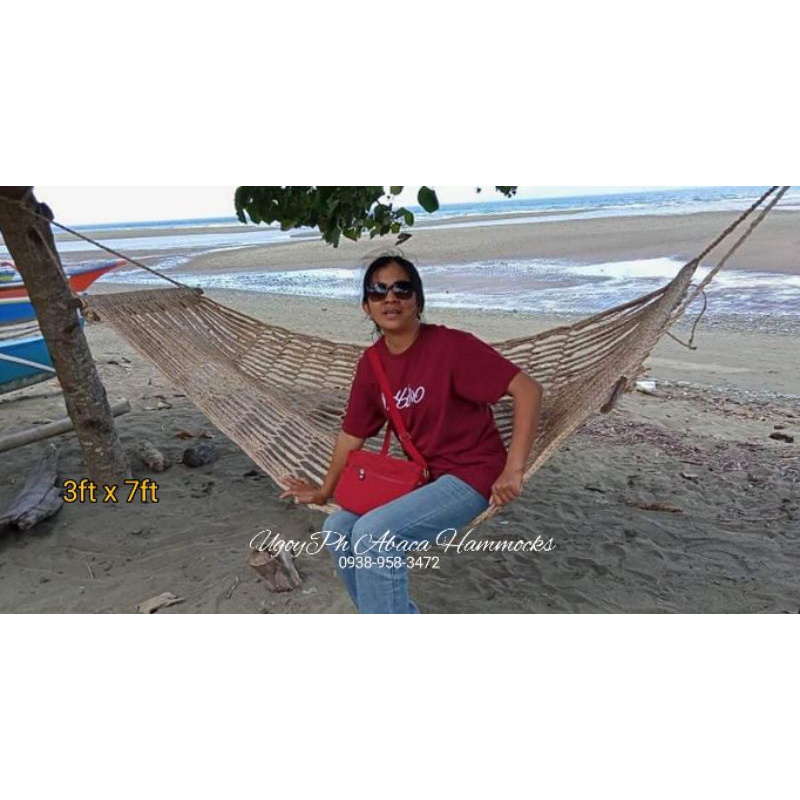 BICOL ABACA FINEST Fiber HAMMOCK DUYAN (L & XL) | Shopee Philippines