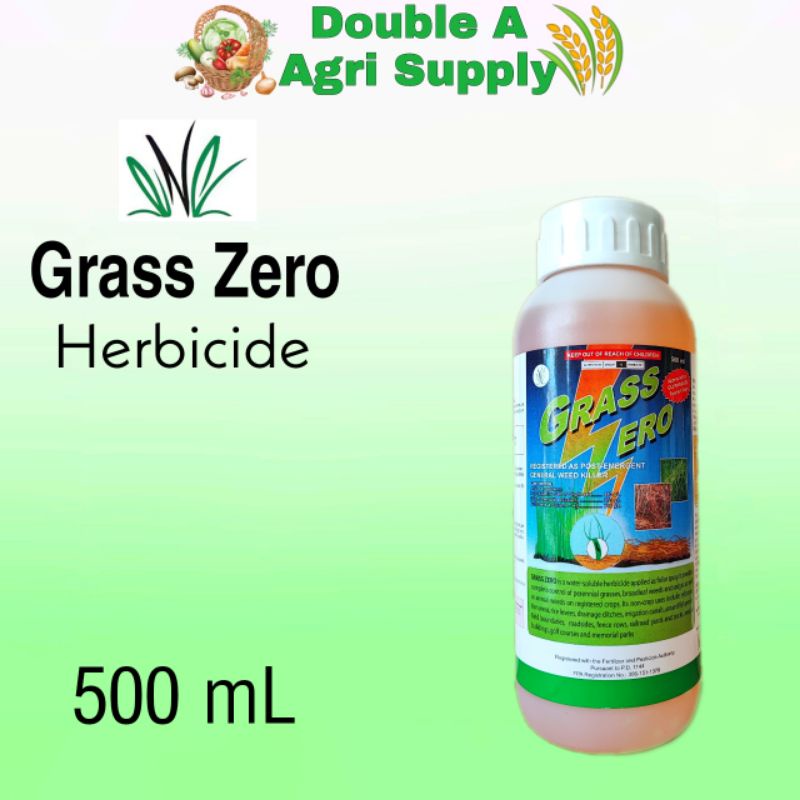 Grass Zero / GrassZero (Glyphosate) / Post Emergent Herbicide / Weed ...