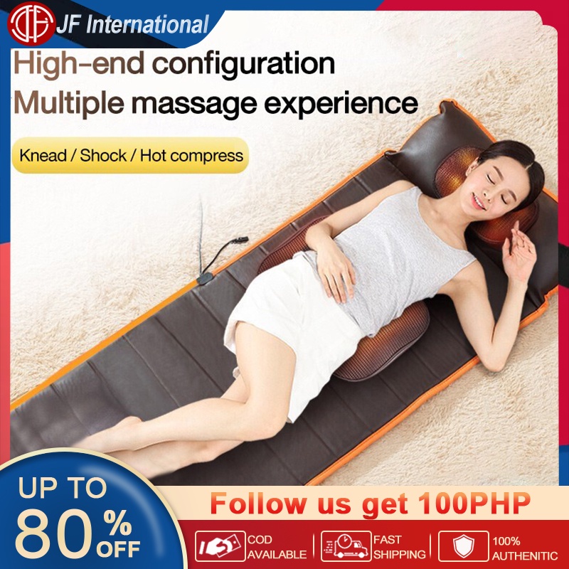 Foldable Full Body Massage Mat Massage mattress cushion blanket neck ...