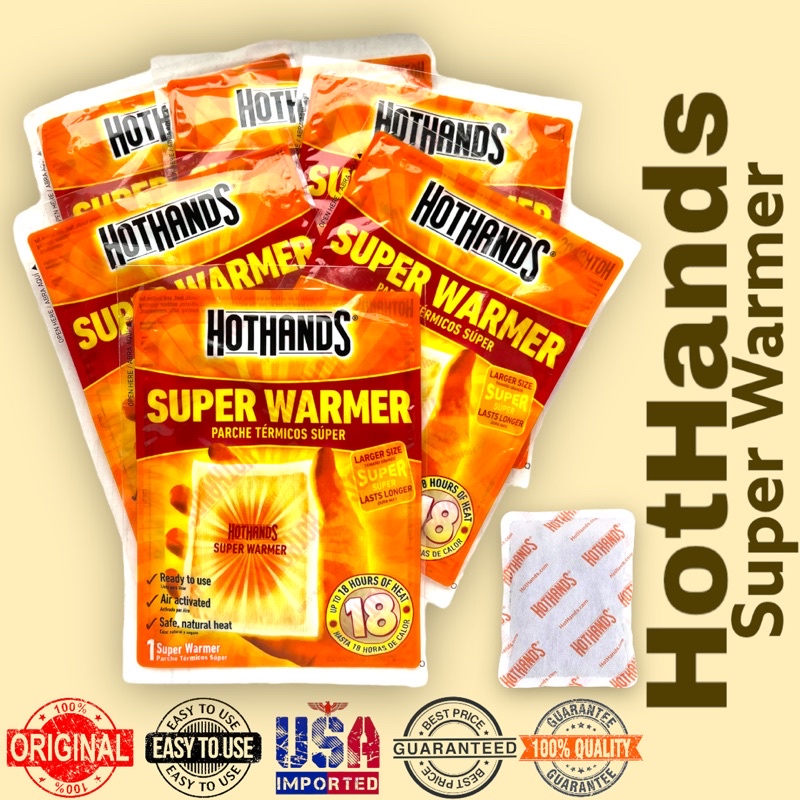 HotHands Hand & Body Super Warmers 1Pack Upto 18Hour of Heat ...