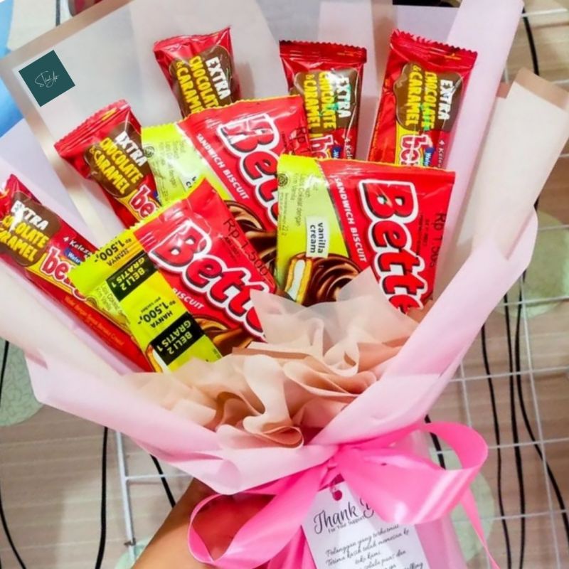 Mixed snack Bucket, Better beng-beng tango custom snack bouquet (snack ...