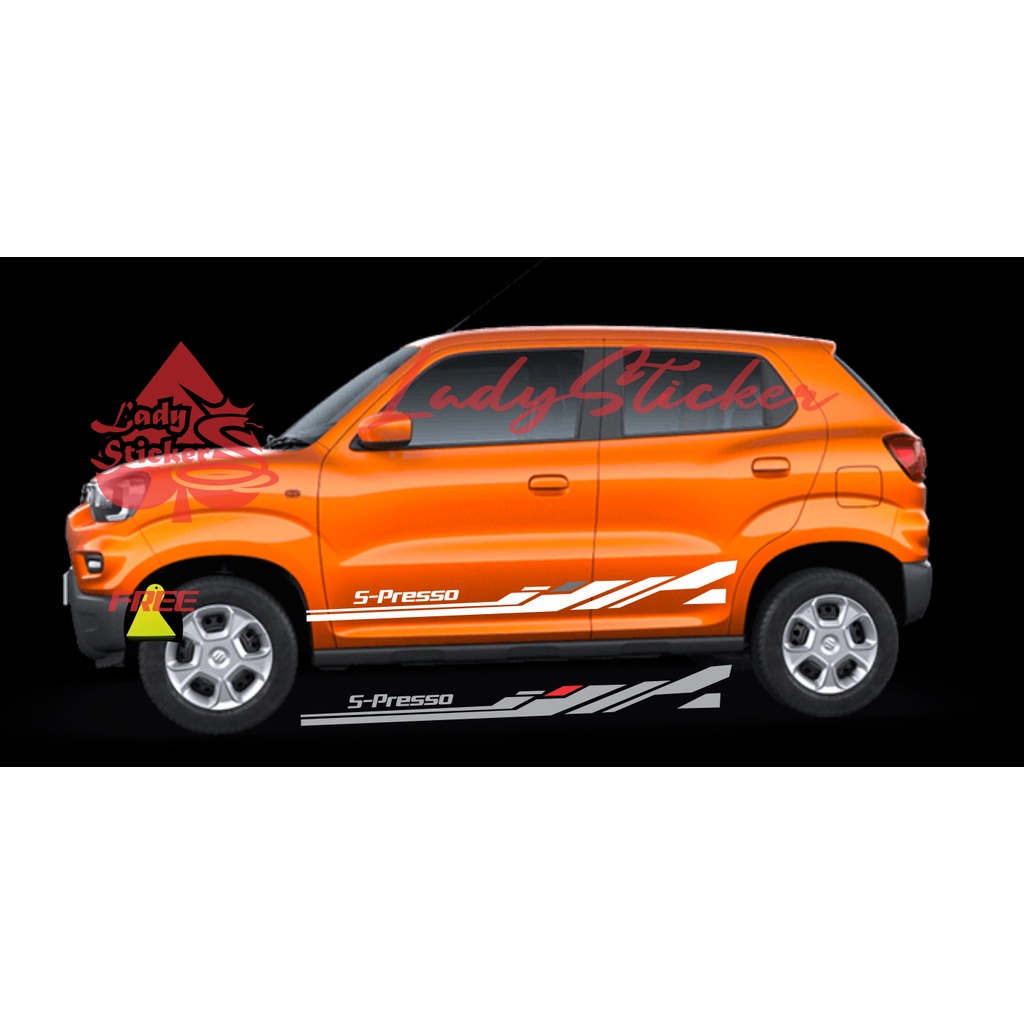S-presso car sticker cutting sticker suzuki s-presso car sticker ...