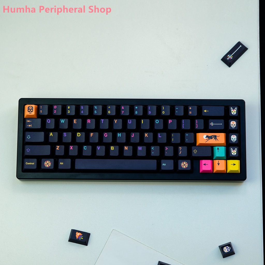 Humha Mictlán keycap PBT material Dye-Sublimation Cherry profile ...