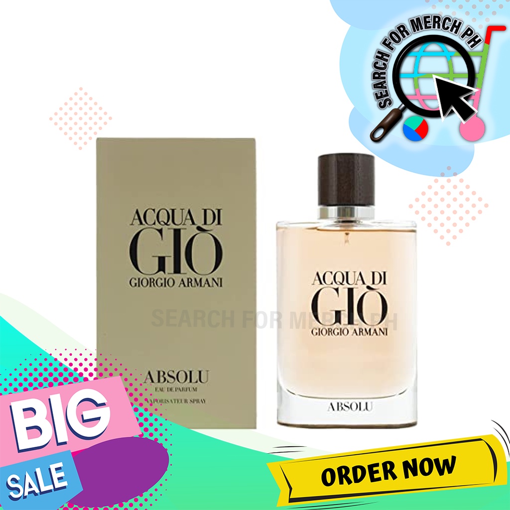 Absolu G I O 100ml EDP | Shopee Philippines