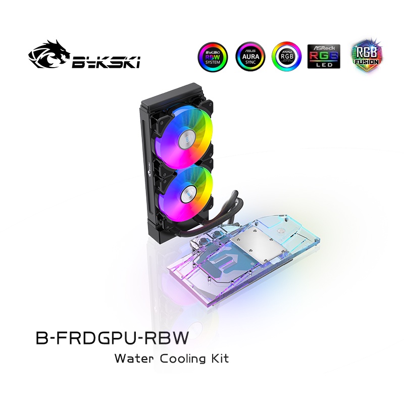 Bykski Integrated Type GPU Block cooler kit With 240 Radiator Water ...
