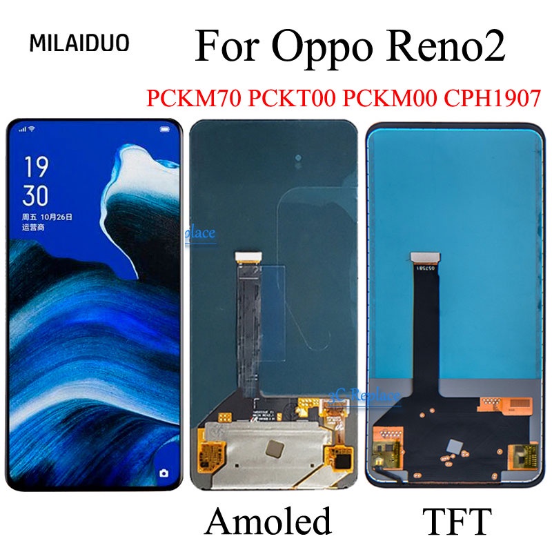 Amoled/ TFT LCD For OPPO Reno 2 / CPH1907 LCD Display Touch Screen ...