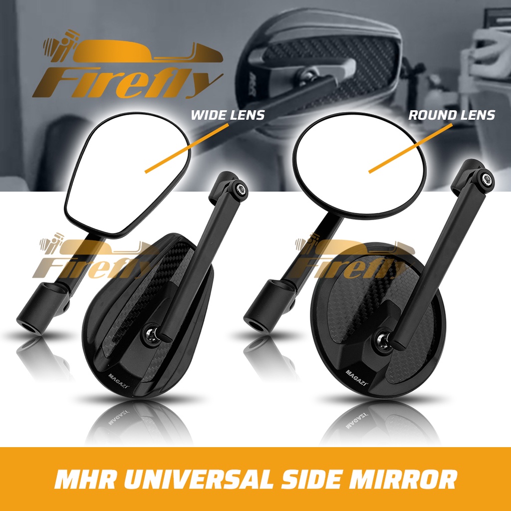 MHR Side Mirror Round Lens and Wide Lens No Grade Made in Thailand ...