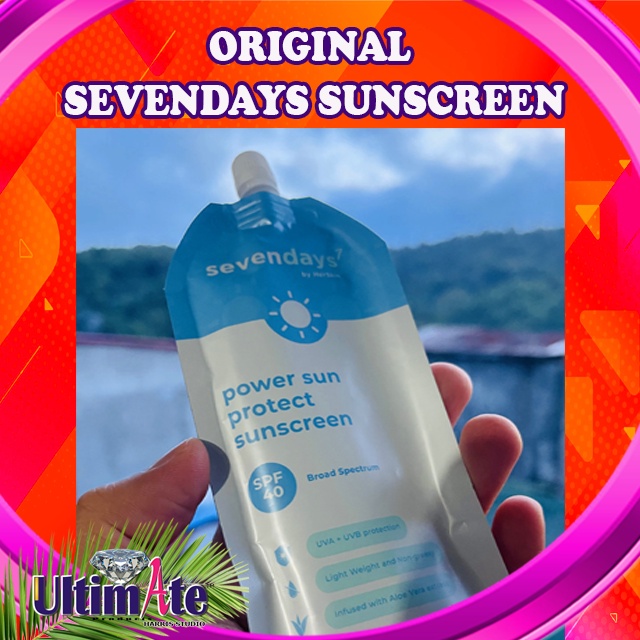 SUN PROTECT SUNBLOCK BY SEVEN DAYS SPF40 50g | Shopee Philippines