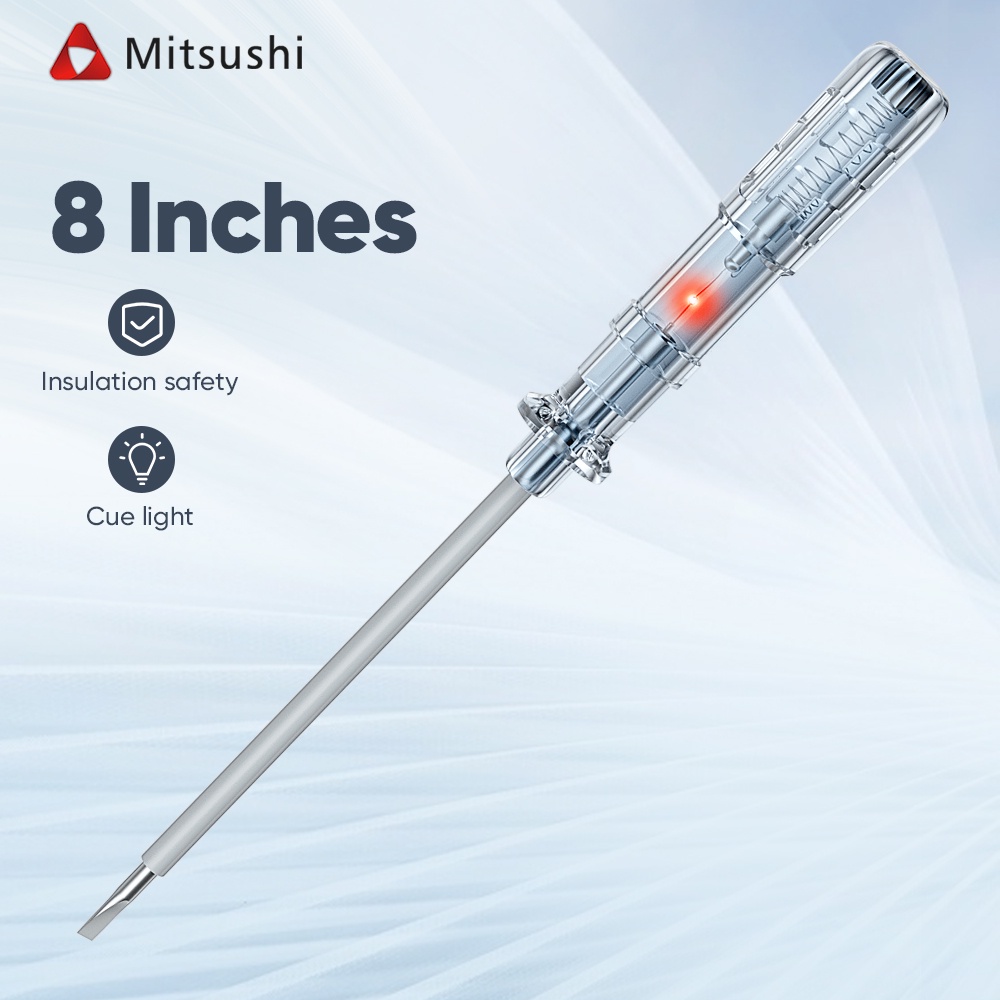 Mitsushi Voltage Tester Pen Magnetic Screwdriver Probe Test Pencil ...