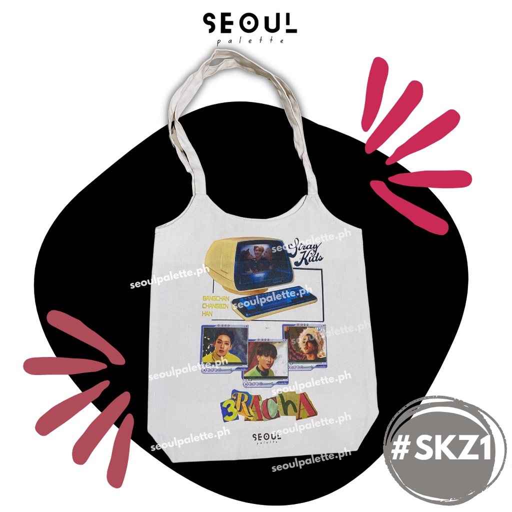 Stray Kids SKZ and EN- Tote Bag Totes Kpop Inspired Totebag Canvas Bag ...
