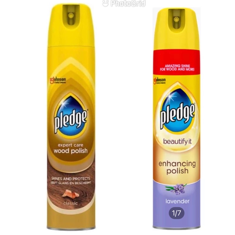 Pledge Classic Multisurface Cleaner 250ml | Shopee Philippines