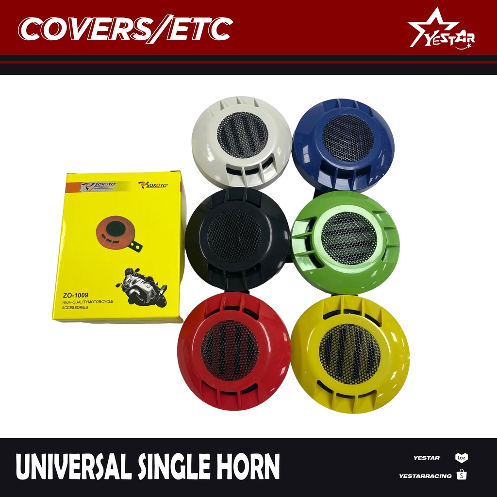 YESTAR Universal Motorcycle Horn 12v Thin Net Design | Shopee Philippines