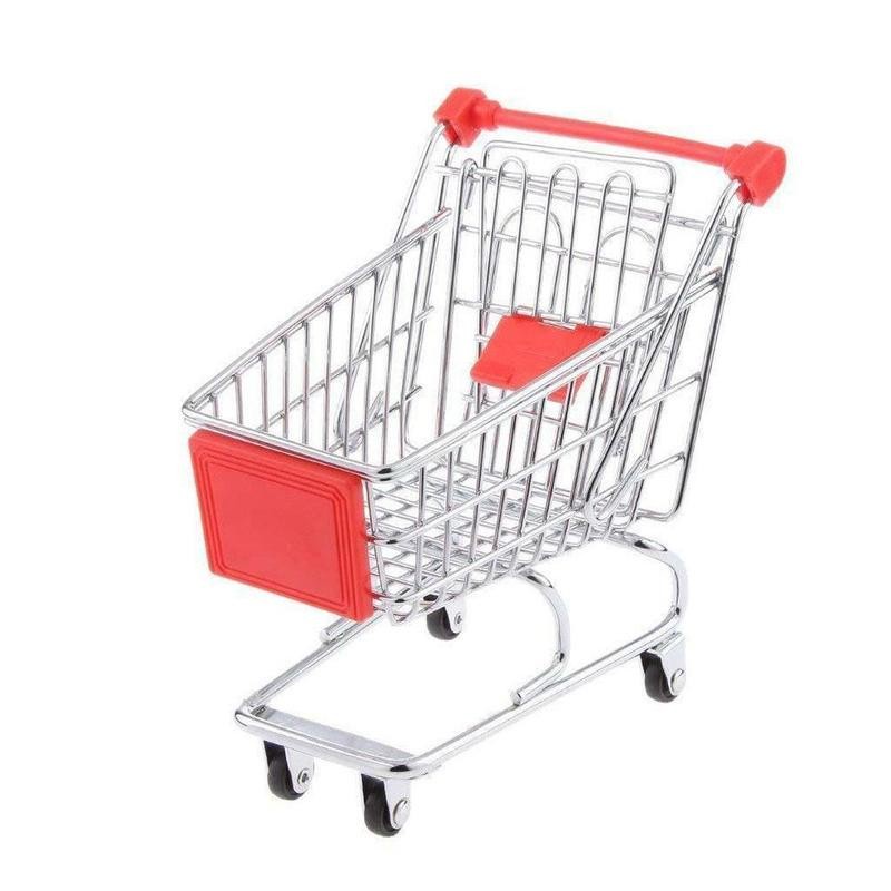 Bigs Size Kids Pretend Play Supermarket Hand Mini Cart Shopping Cart ...