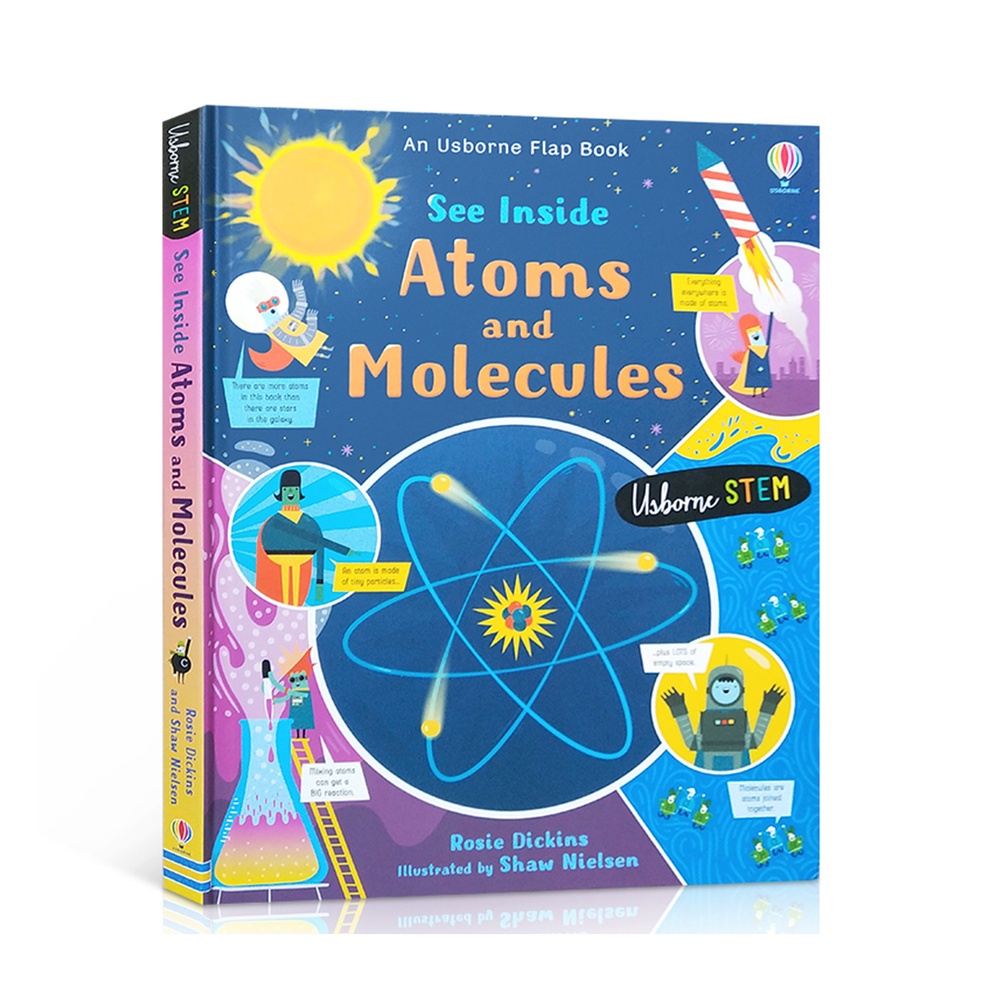 Usborne See Inside Atoms And Molecules Encyclopedia Chemical Knowledge ...