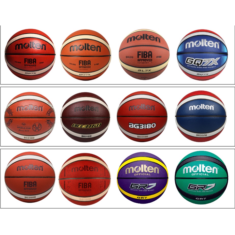 Molten Basketball BG4500 BG3800 BG5000 Standard No. 5 Ball No. 6 Ball ...