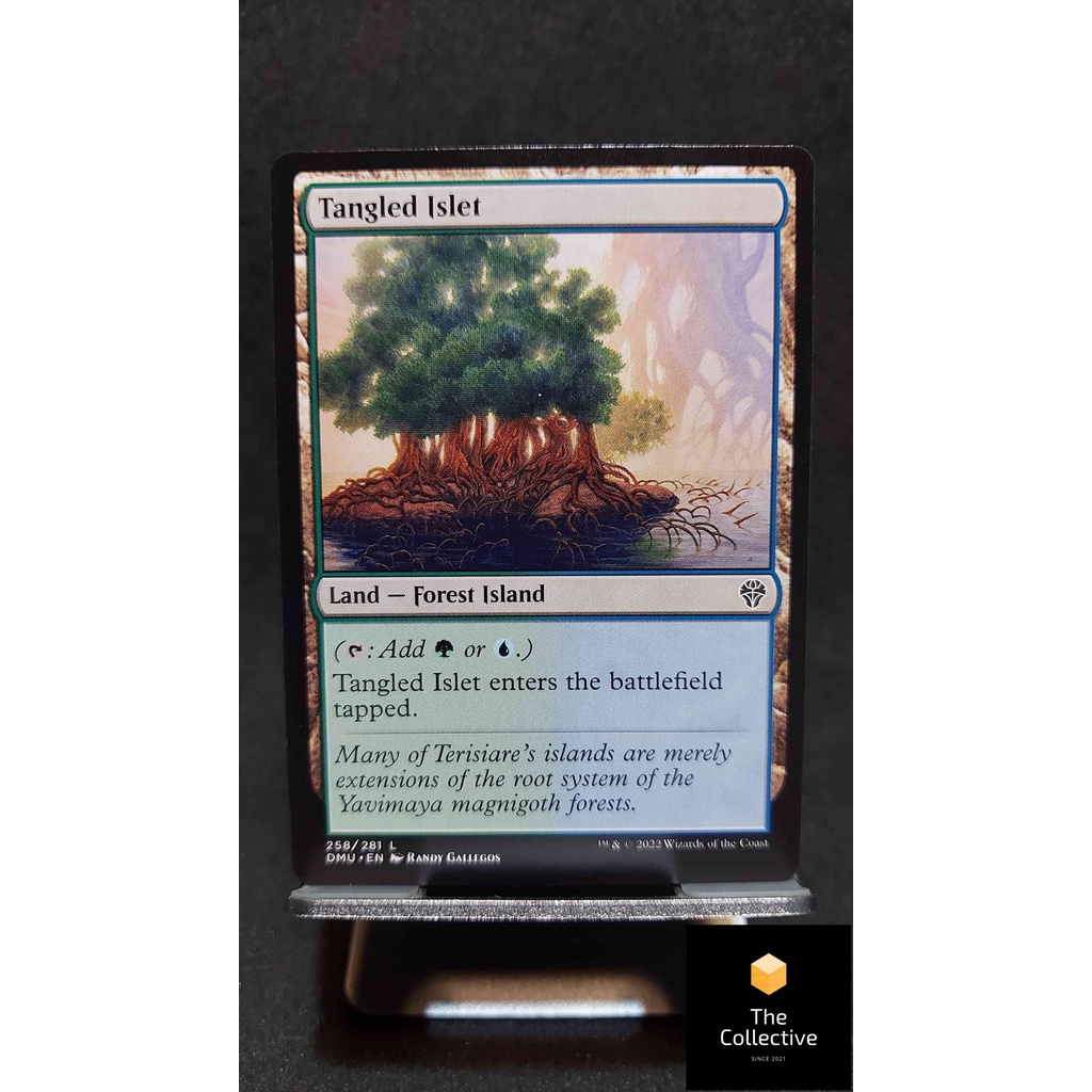 Magic the Gathering - MTG Card Game - Tangled Islet - DMU [LAND] / [ID ...