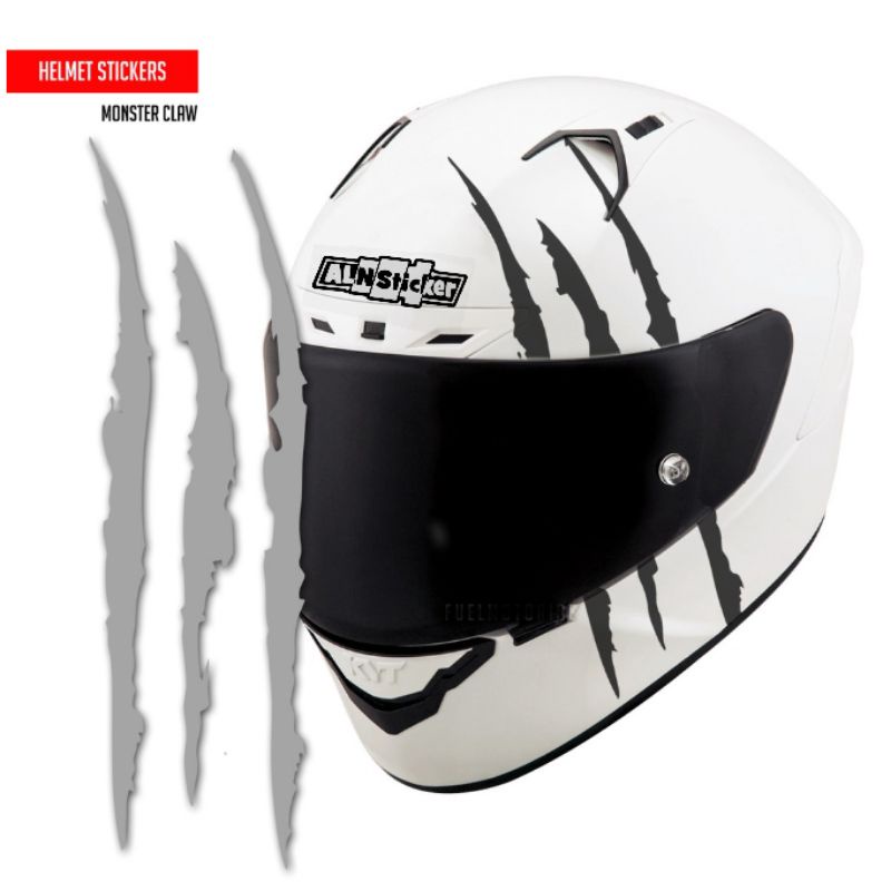 Monster Claw Sticker Helmet | Shopee Philippines