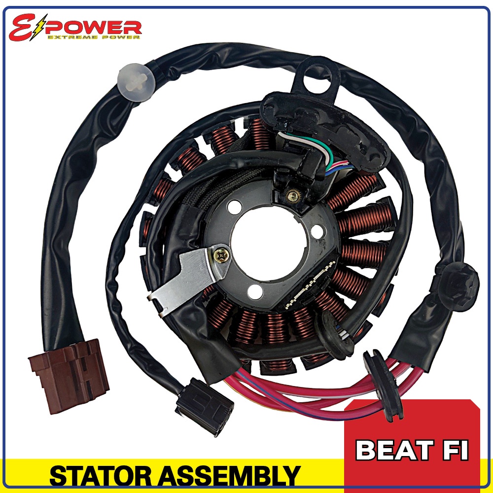 E-Power Magneto Stator Coil Assembly for Honda Beat 110 FI (Fuel ...