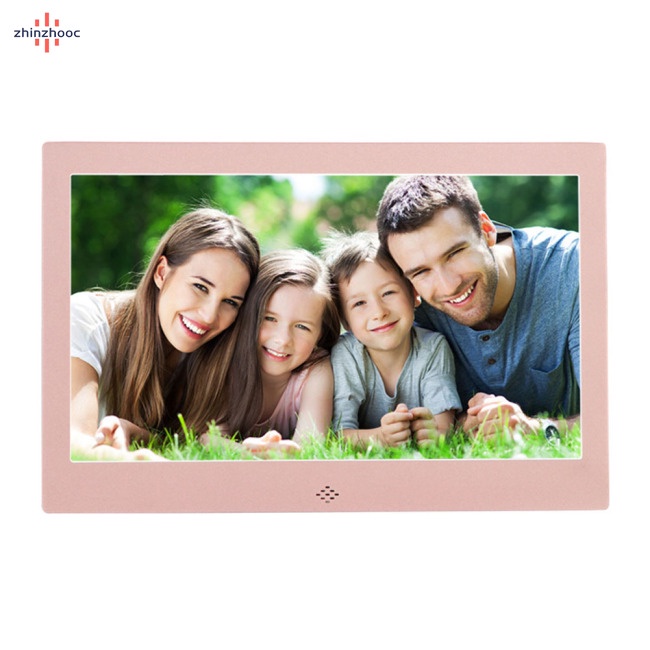 vip 10 Inch Metal LED Digital Photo Frame Video Music Calendar Clock ...