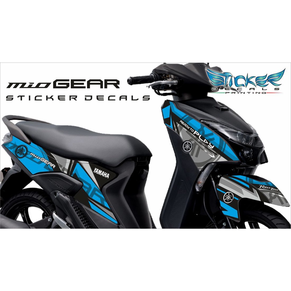 Mio Gear Sticker Decals | Shopee Philippines