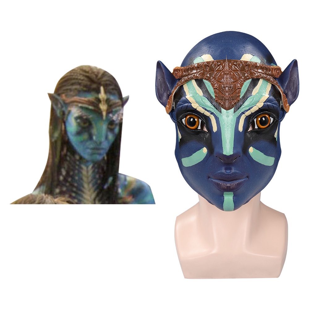 Avatar Avatar: The Way o f Water NALITHA LaTeX mask | Shopee Philippines