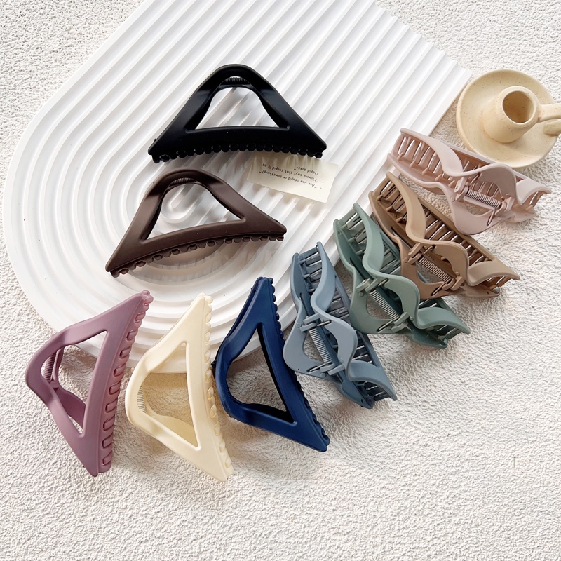 Mother's day gift Triangular hollow hair Clamp Hair Clamp Hair ...
