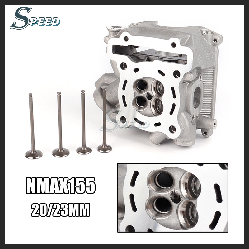 Nmax Cylinder Head Assy 4 Valves Original / CNC For Nmax V1 NVX ...
