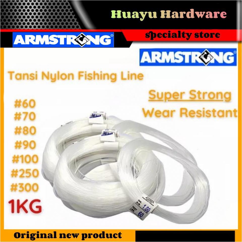 LOW PRICE --- (1kg)Nylon Monoline Tansi #60-70-80-90-100-250-300 String ...