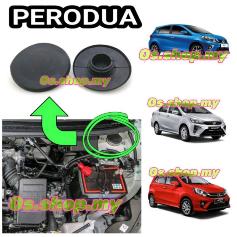 PERODUA ABSORBER MOUNTING DUST CAP KANCIL KELISA VIVA MYVI ALZA AXIA ...