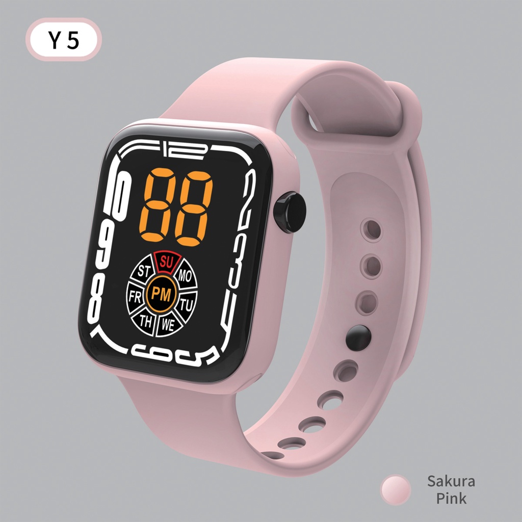 NEW Watch for Kids LED Luminous Digital Watch Children Calendar Display ...