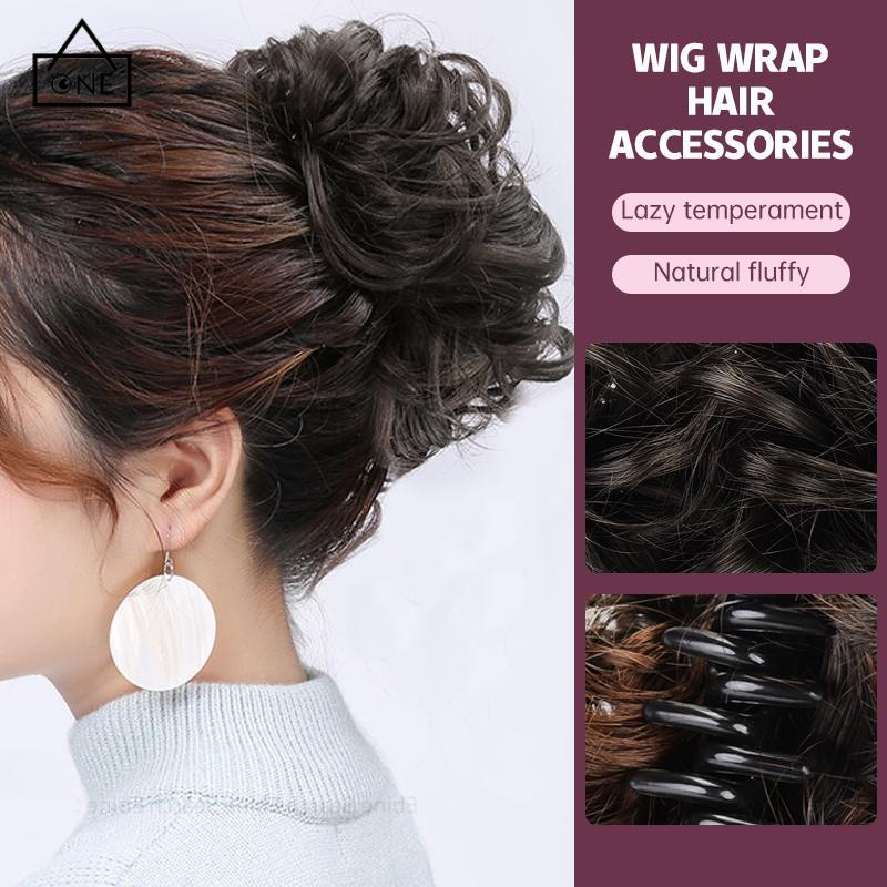 Natural Fluffy Wig Wrap Wig Loop Long Beard Hair Accessories A | Shopee ...