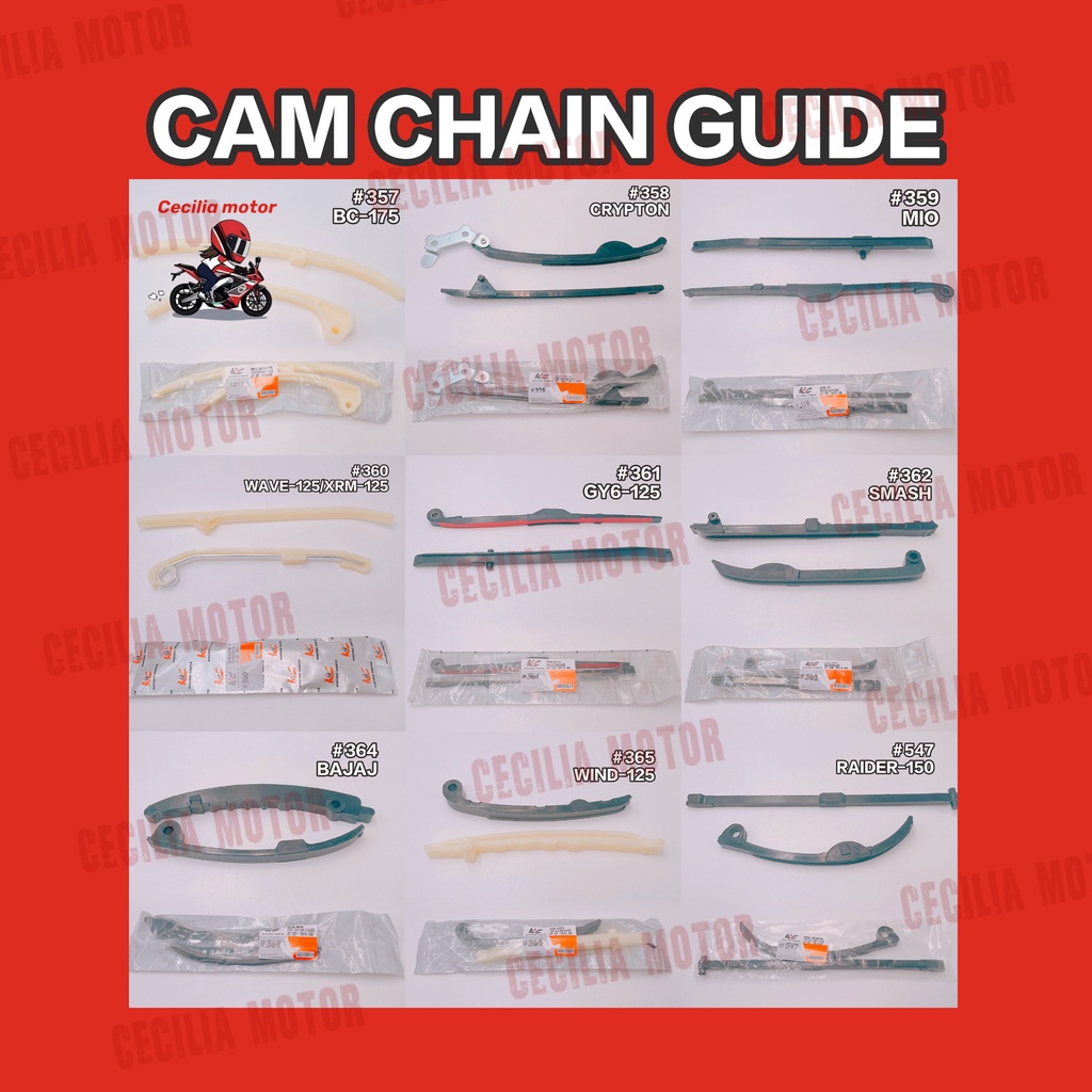 MOTORCYCLE PARTS CAM CHAIN GUIDE FOR XRM/BC175/CRYPTON/MIO/WAVE125/GY6 ...