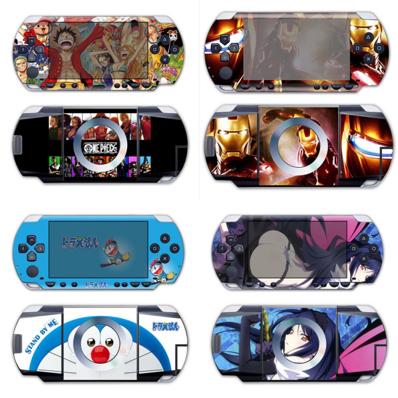 PSP 1000 Sticker Cartoon Animation Colorful Stickers PSP 1000 Skin ...