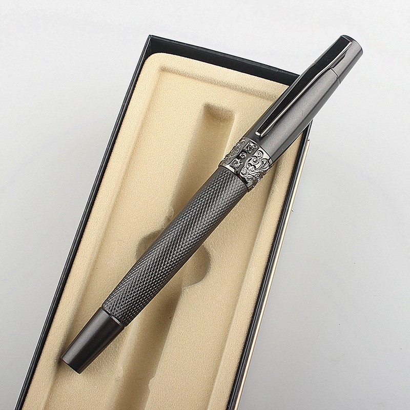 Luxury Black Forest Pen Ultra-Fine 0.38mm/0.5mm Nib Classic Design with ...