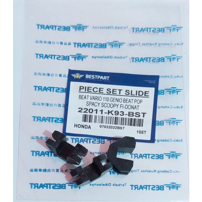 Slider piece set sleder beat fi slide vario 110 fi/scoopy fi Carburetor ...