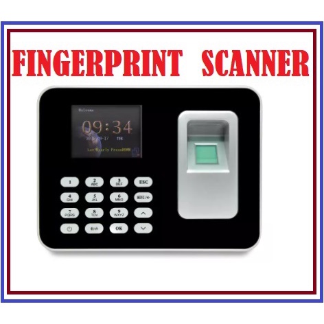BIOMETRIC SCANNER FINGERPRINT Standalone VIA USB download Biometric ...