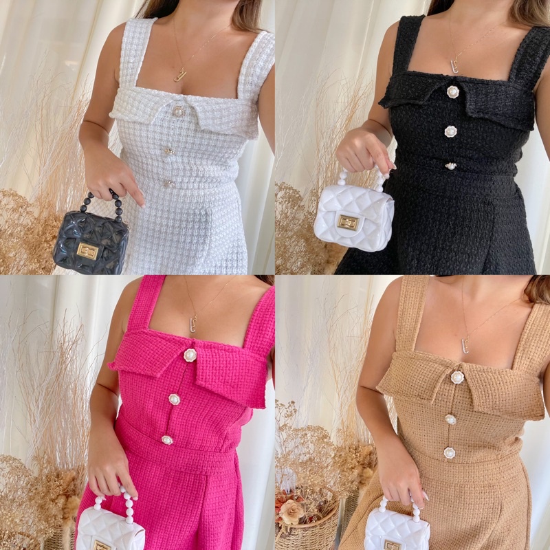 LEWIS TWEED DRESS BKK Inspired | Linen Café | Shopee Philippines