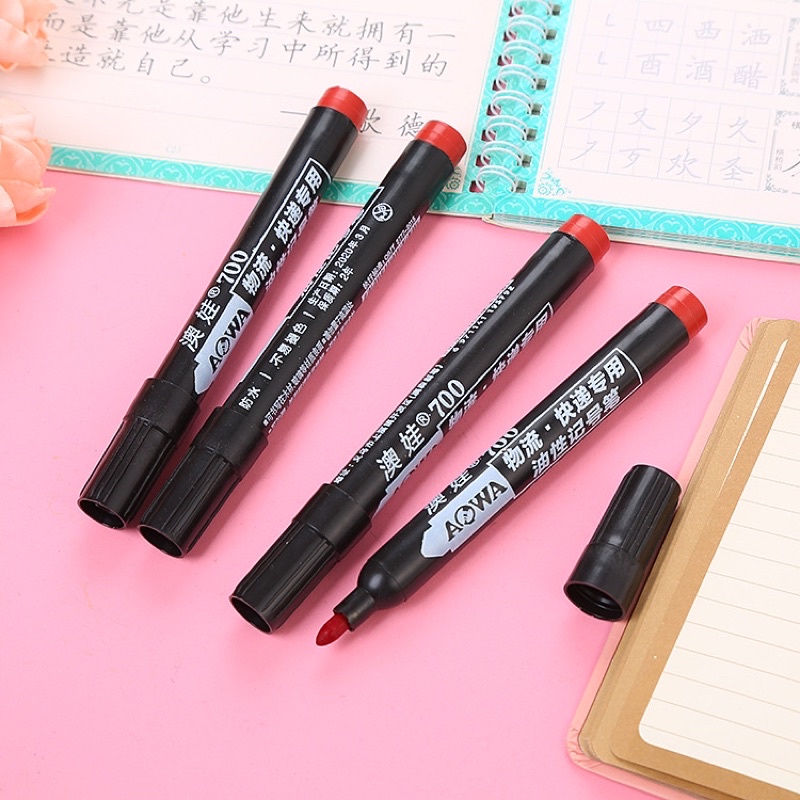 1PCS AOWA 700 Quick-Drying Oily Marker Pen Permanent markers Waterproof ...