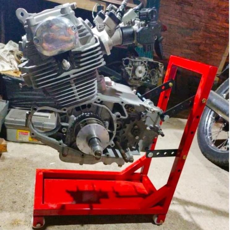 MESIN Send Directly ENGINE STAND UNIVERSAL Motorcycle ENGINE STAND ...