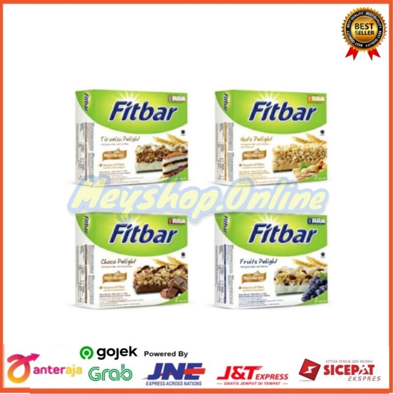 Fitbar Multigrain 5x22gr CHOCOLATE TIRMOUS FRUITS | Shopee Philippines